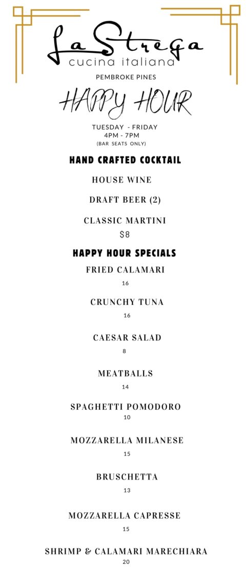 La Strega | Cucina Italiana in Miami